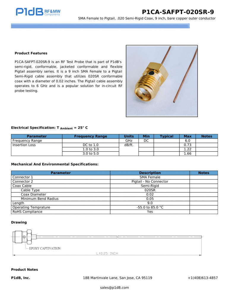 P1CA-SAFPT-020SR-9 product document page 1