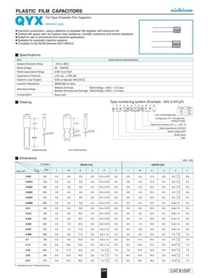 Nichicon QYX2A474KTP for sale