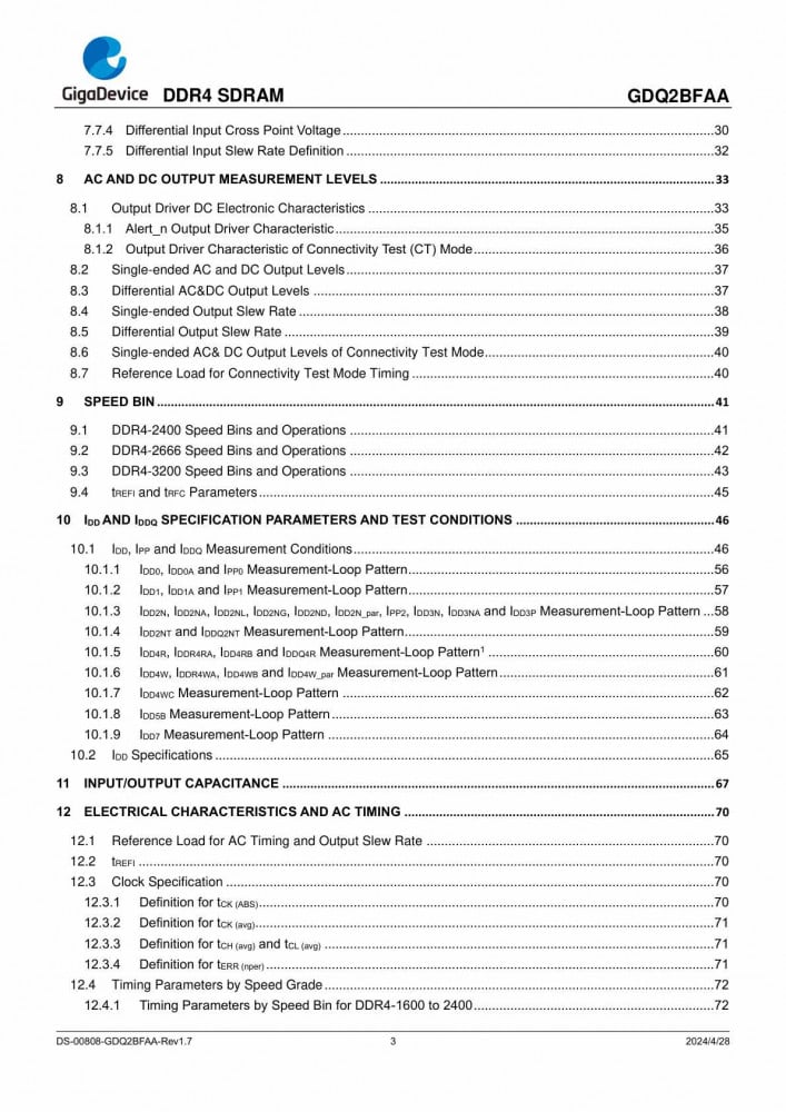GDQ2BFAA datasheet page 3