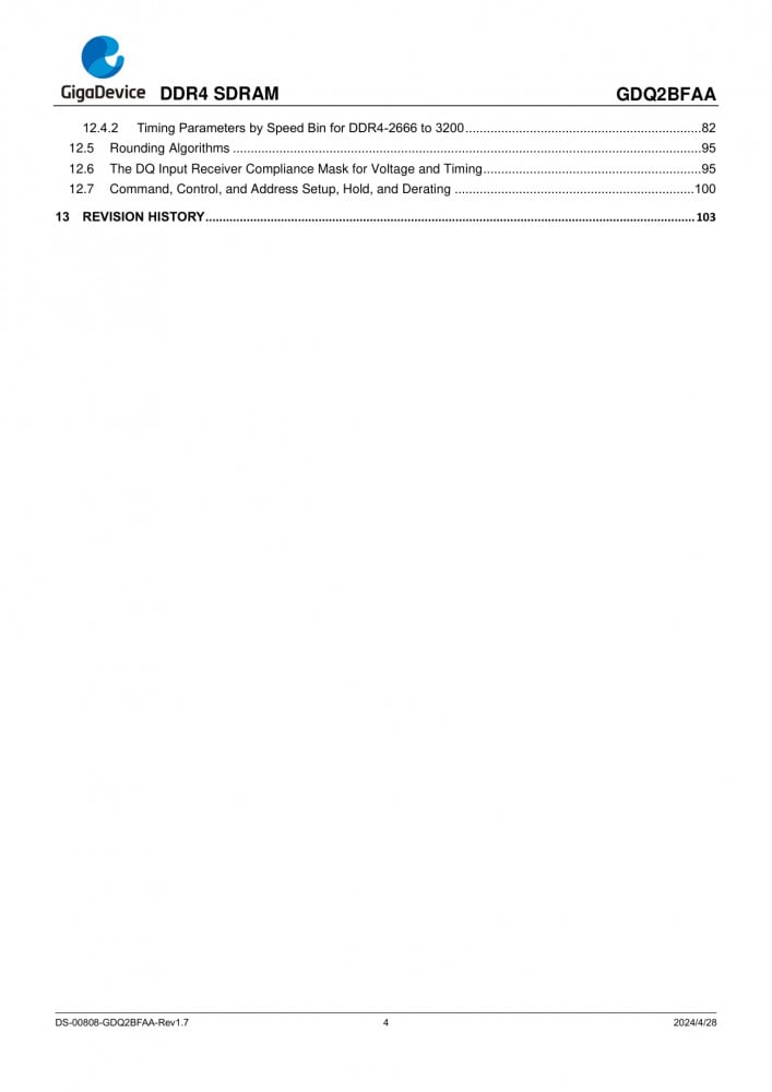 GDQ2BFAA datasheet page 4