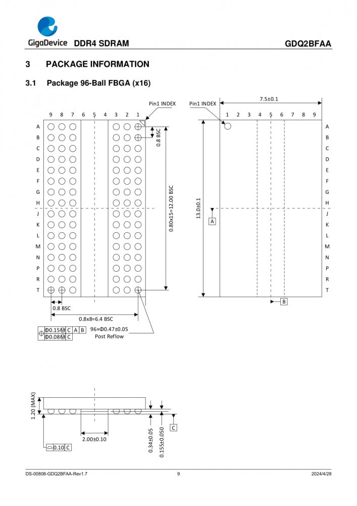 GDQ2BFAA datasheet page 9