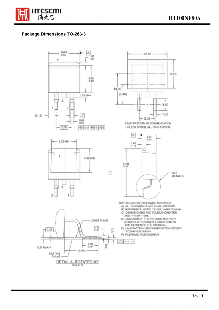 HT100NF80ASZ datasheet page 4