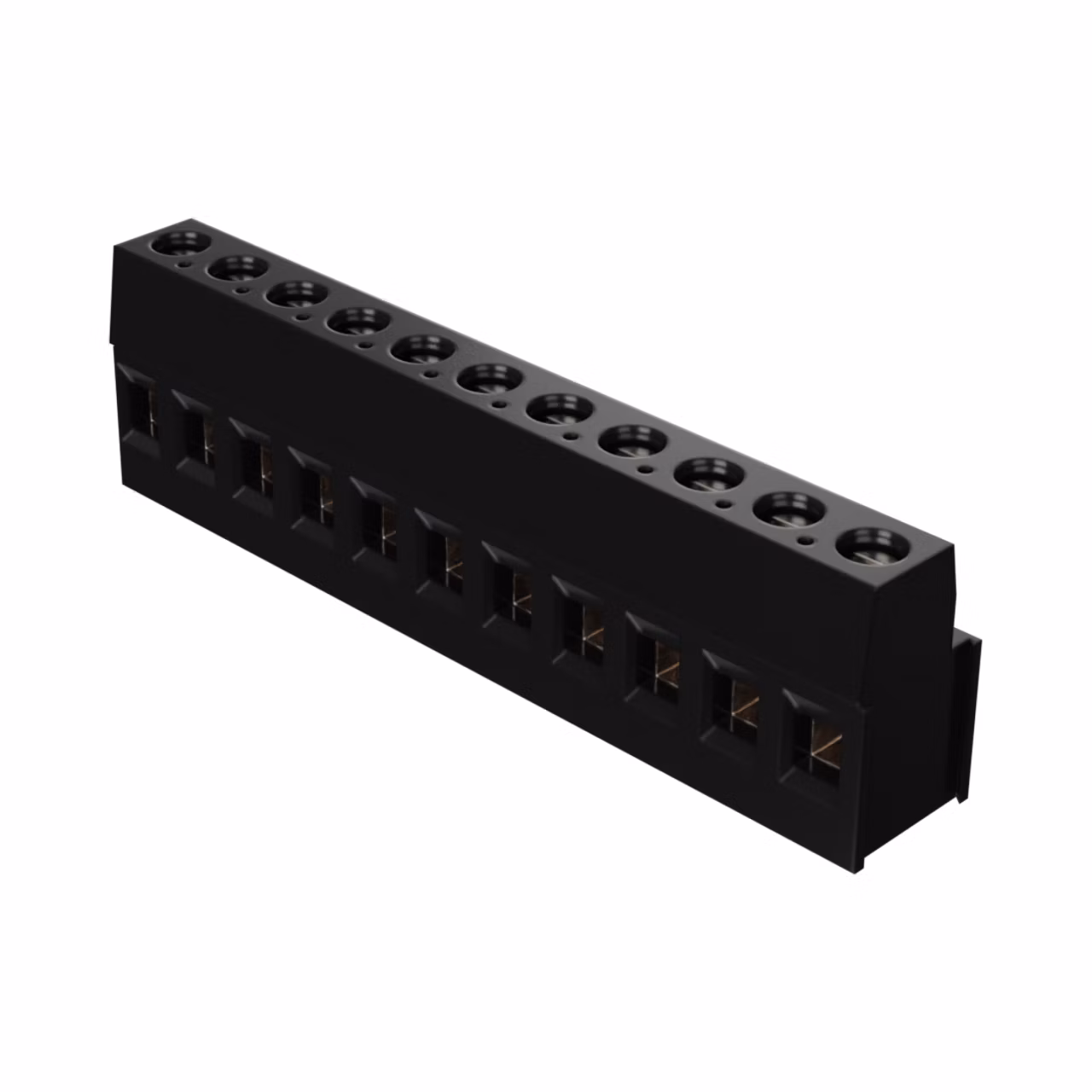 5.08mm Pitch Horizontal Fixed Mount PCB Terminal Block, 11 Circuits for sale
