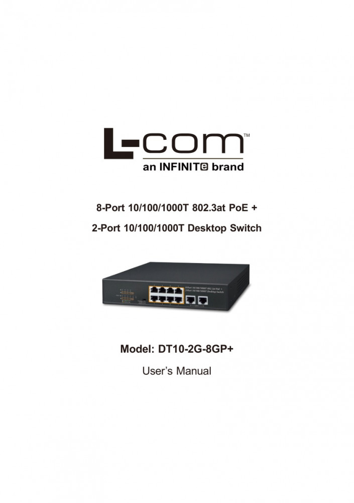 DT10-2G-8GP+ manual page 2