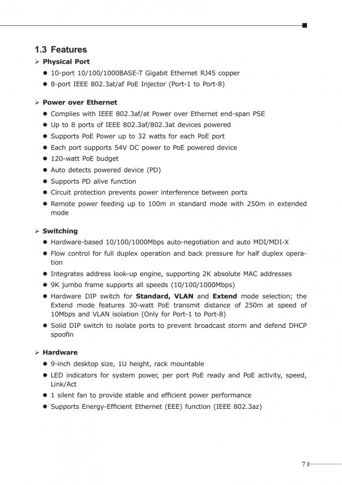 DT10-2G-8GP+ manual page 6