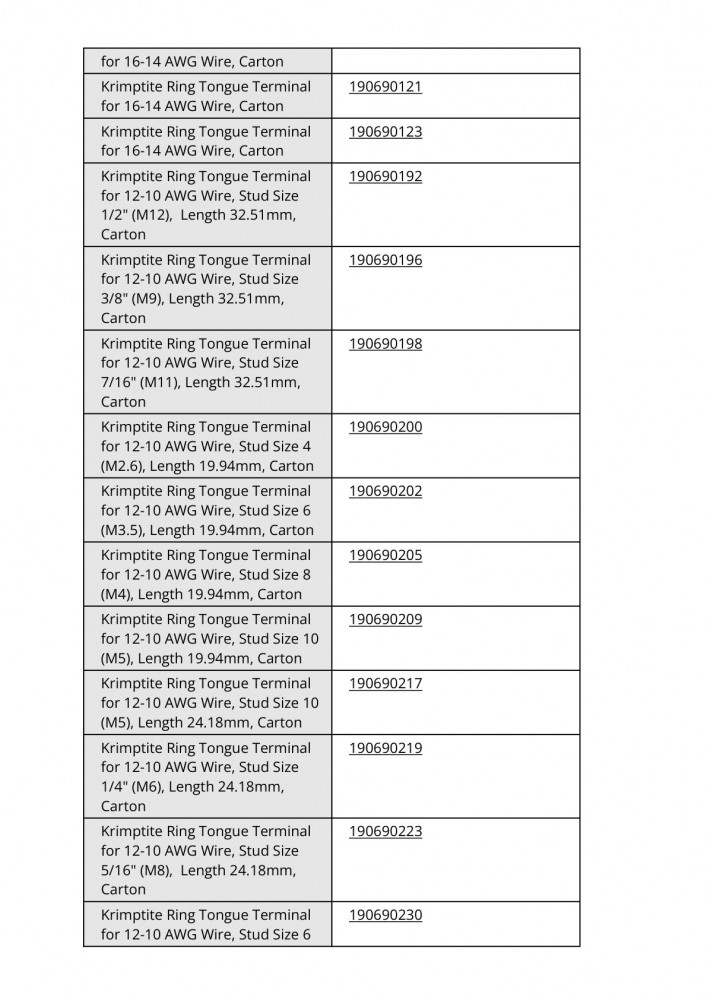 Document page 5 for MOLEX 640070100