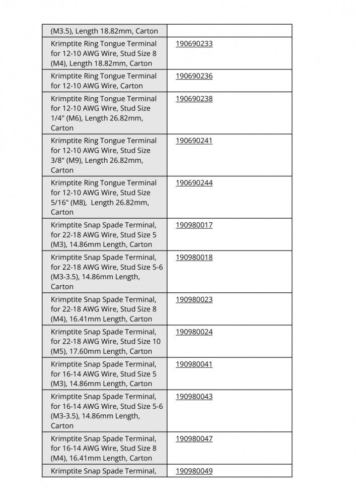 Document page 6 for MOLEX 640070100