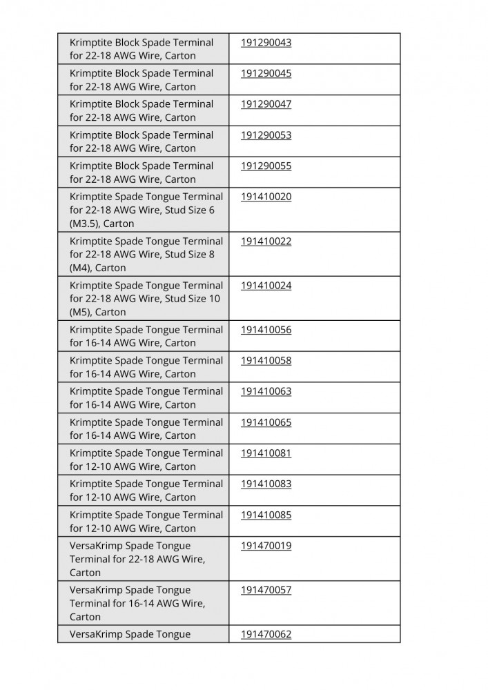 Document page 8 for MOLEX 640070100