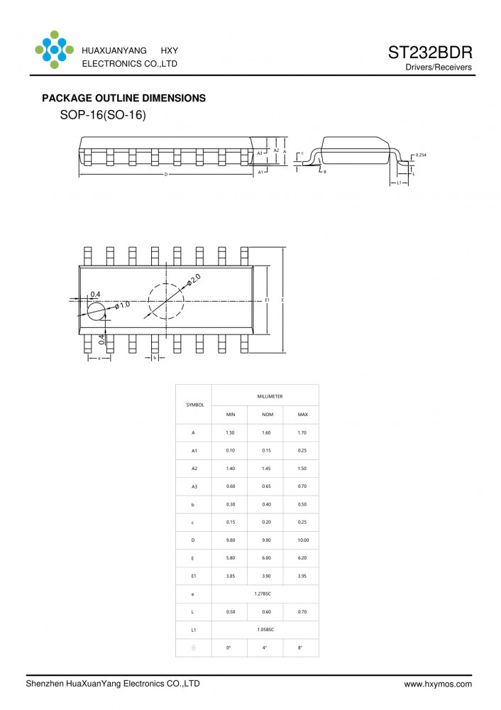 ST232BDR-HXY datasheet page 7