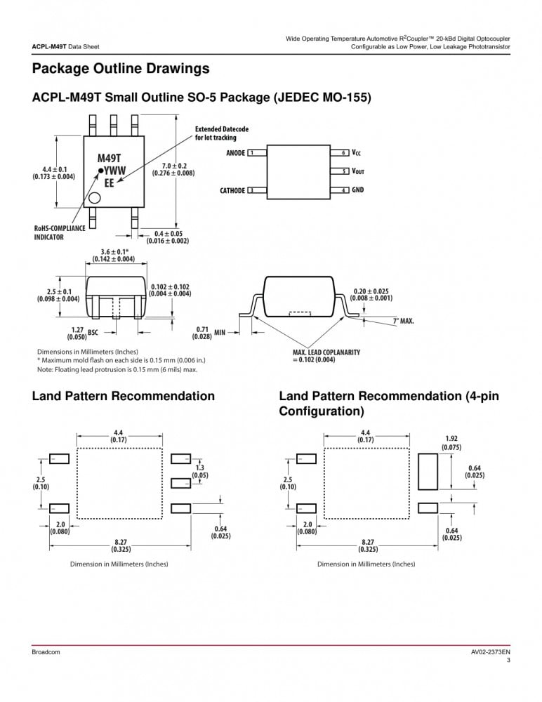 ACPL-M49T datasheet page 3