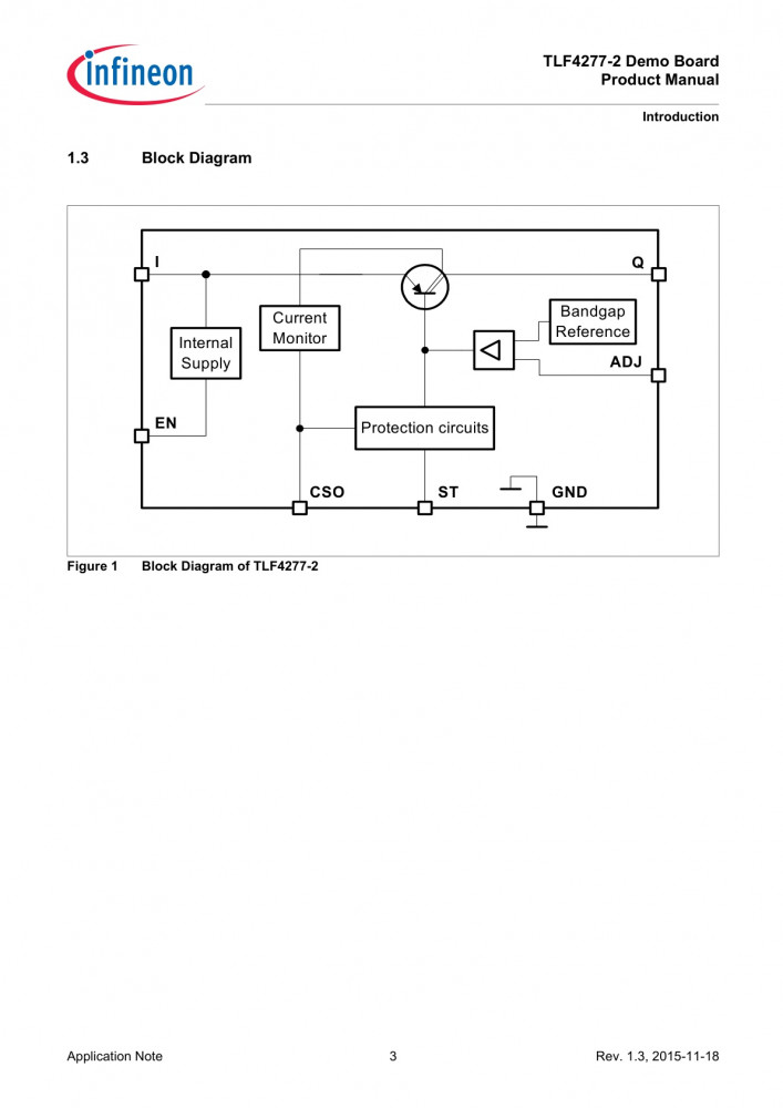 TLF4277-2 Demo Board manual page 3
