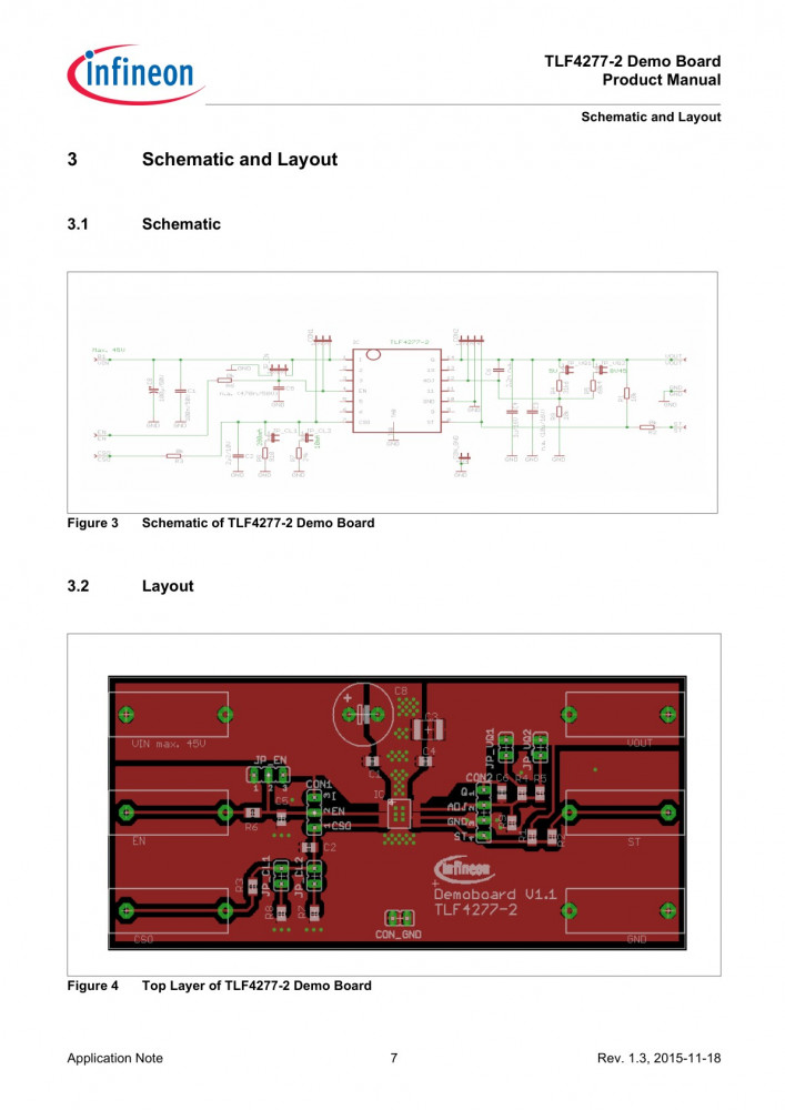TLF4277-2 Demo Board manual page 7