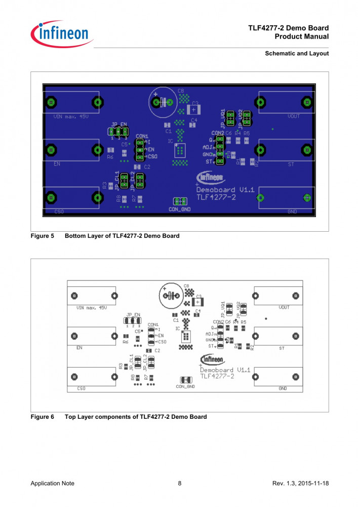 TLF4277-2 Demo Board manual page 8