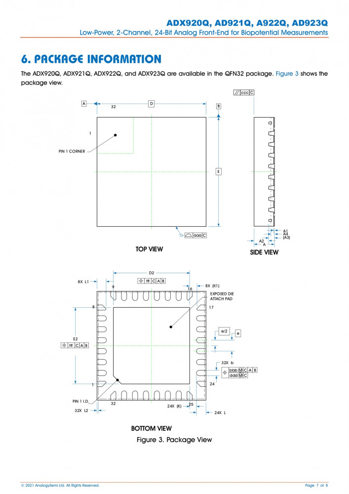 ADX922Q datasheet page 7