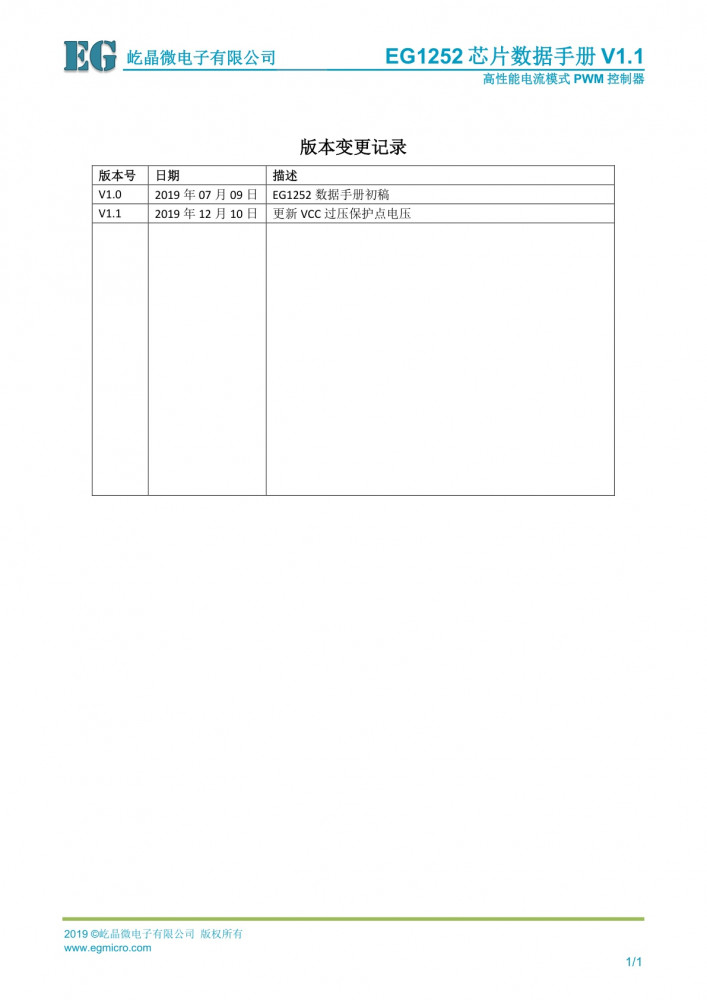 EG1252 datasheet page 2