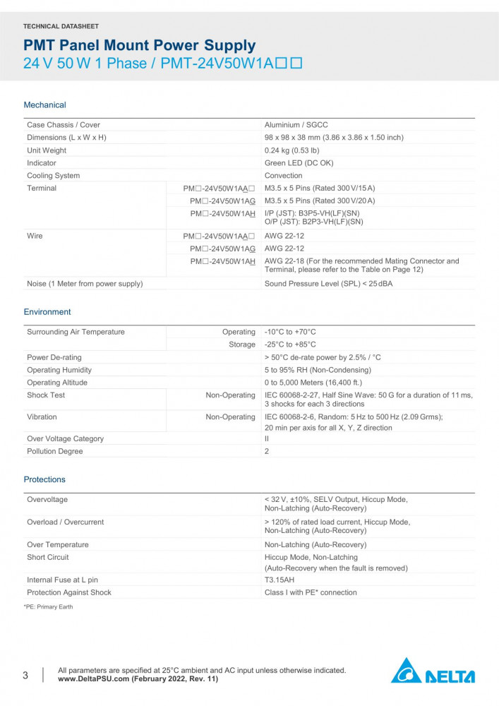 PMT-24V50W1AA datasheet page 3