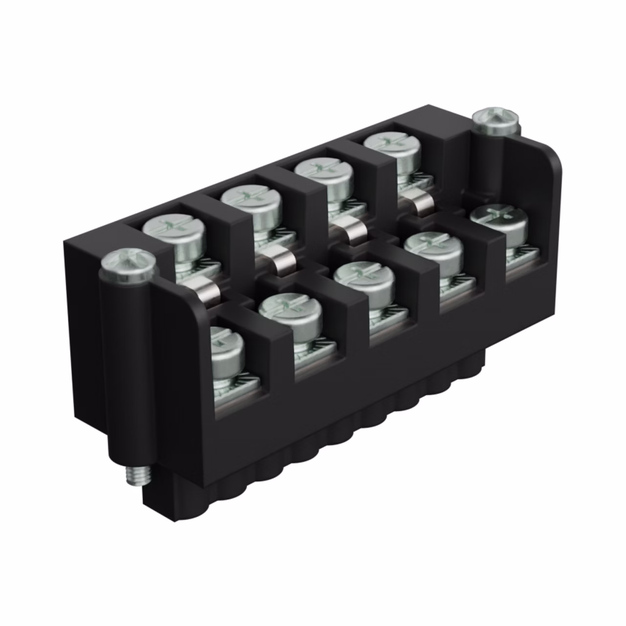 5.08mm Pitch Beau EuroMate Pluggable Terminal Block, Dual Level, 90° Wire Entry, with Retention Screws, 9 Circuits for sale