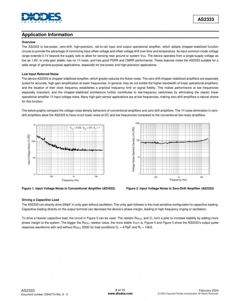 AS2333M8-13 datasheet page 8