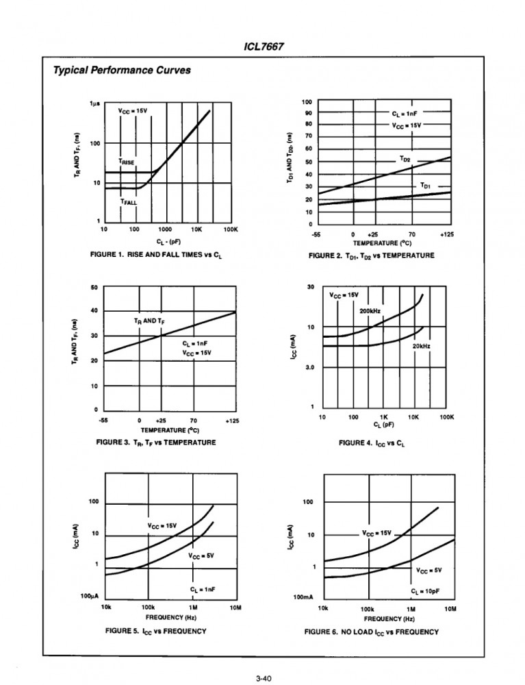 ICL7667 datasheet page 4