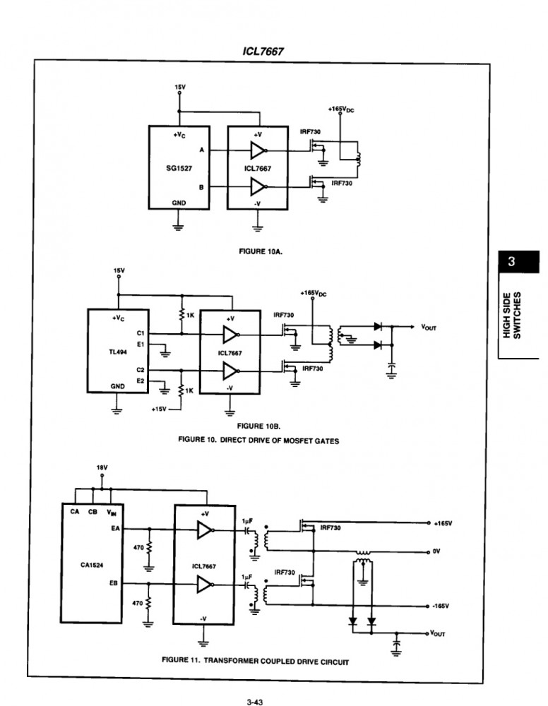 ICL7667 datasheet page 7