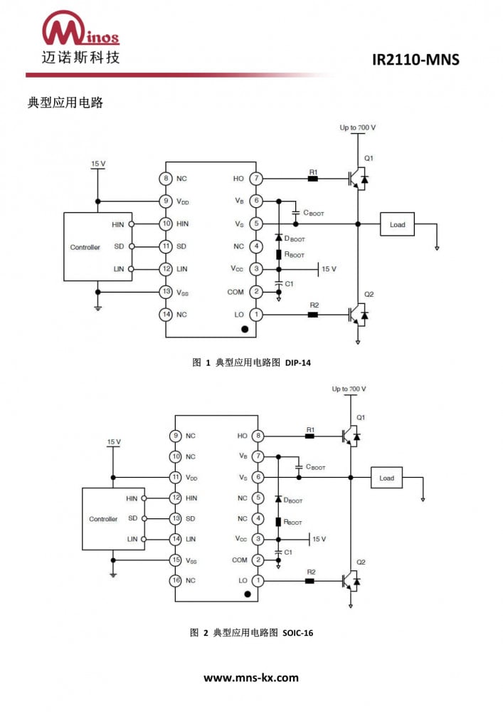 IR2110-MNS datasheet page 2