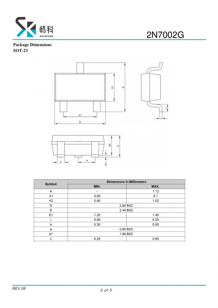 2N7002G datasheet page 5