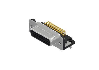D-SUB High Density • 26-pos. • Socket • Solder pin angled • Plastic bracket • Quality class 3 • UNC 4-40 for sale