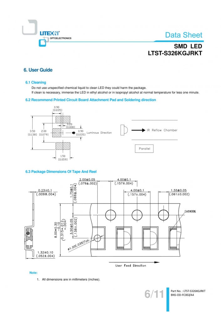 LTST-S326KGJRKT datasheet page 7