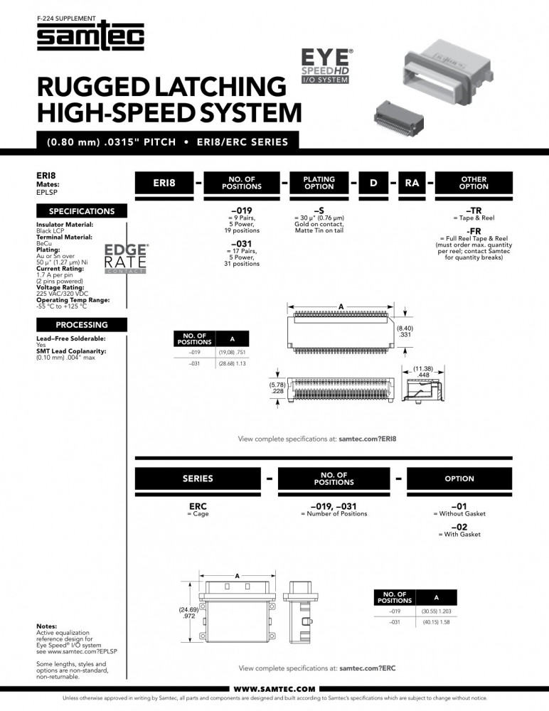 ERC series product documentation image