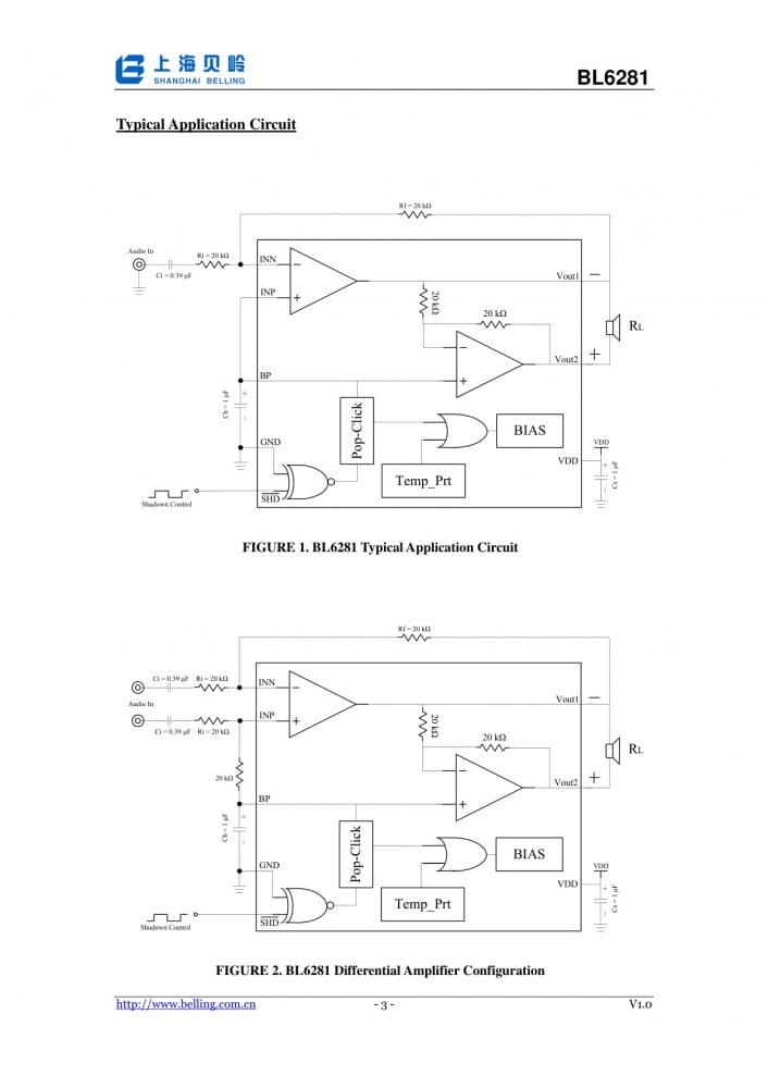 BL6281 datasheet page 3