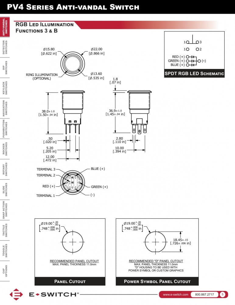 PV4 series technical document page 5