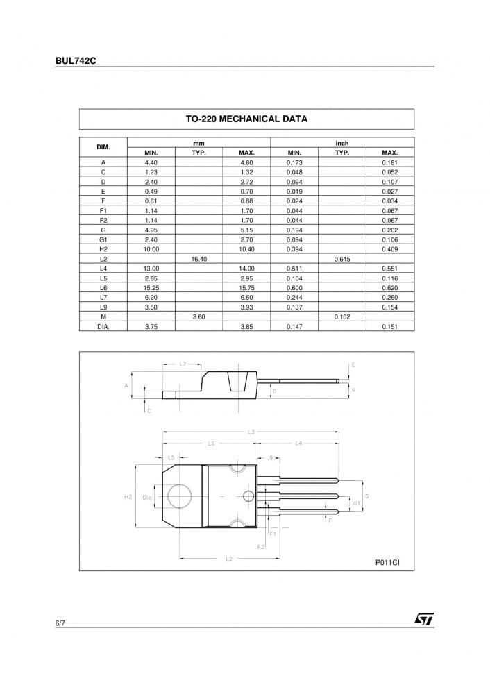 BUL742C datasheet page 6