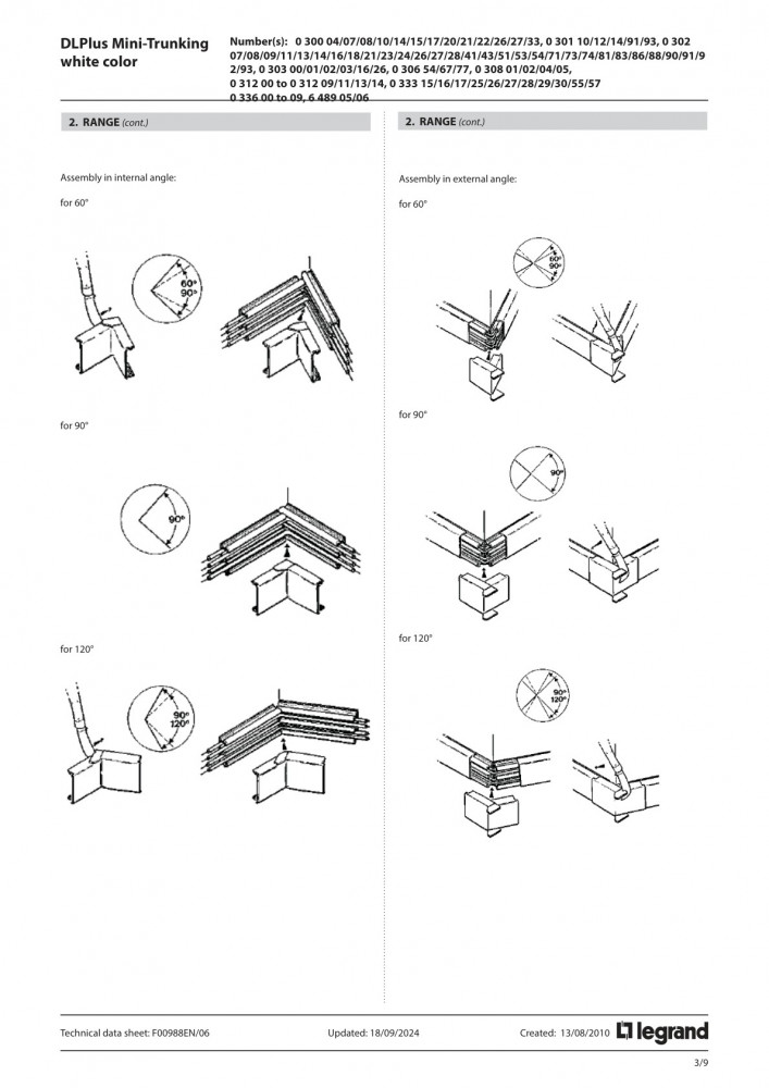 Legrand DLPlus technical document page 3