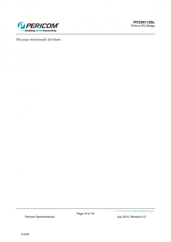 PI7C9X113SL datasheet page 10