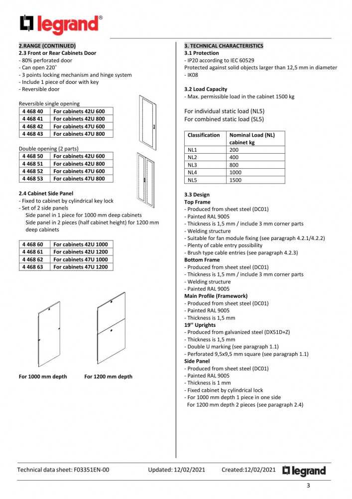 Legrand Linkeo DC technical document page 3