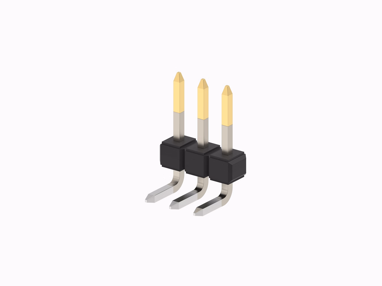 KK 254 Breakaway Header, Right-Angle Surface Mount Compatible, 5 Circuits, Tin (Sn) Plating, Mating Pin Length 8.23mm, Bag