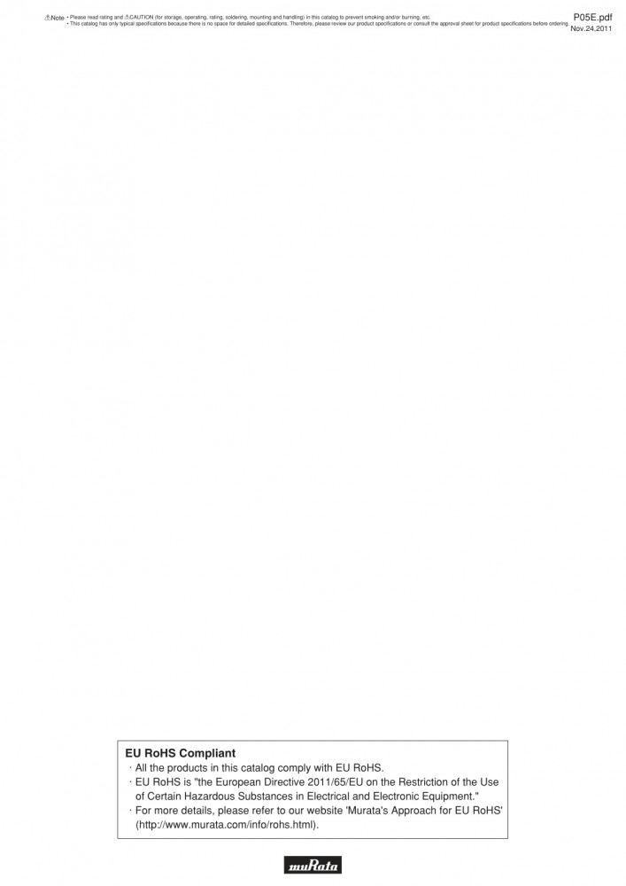 Murata CERAFIL catalog page 2