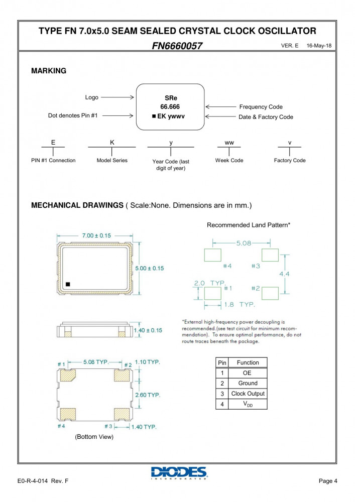 FN6660057 mechanical drawing