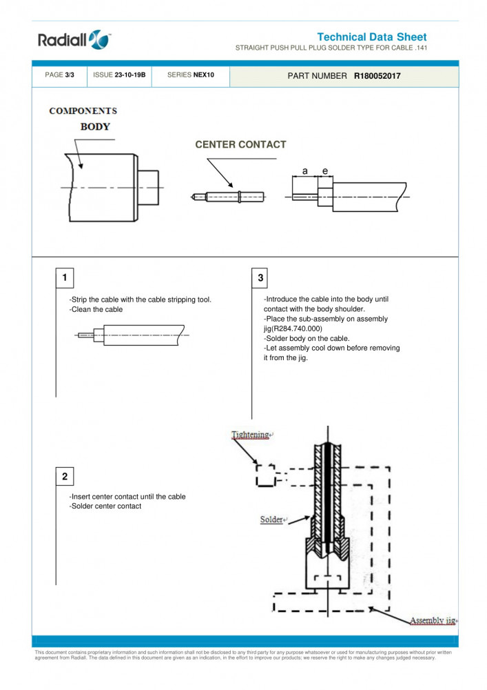 Radiall R180052017 datasheet, page 3