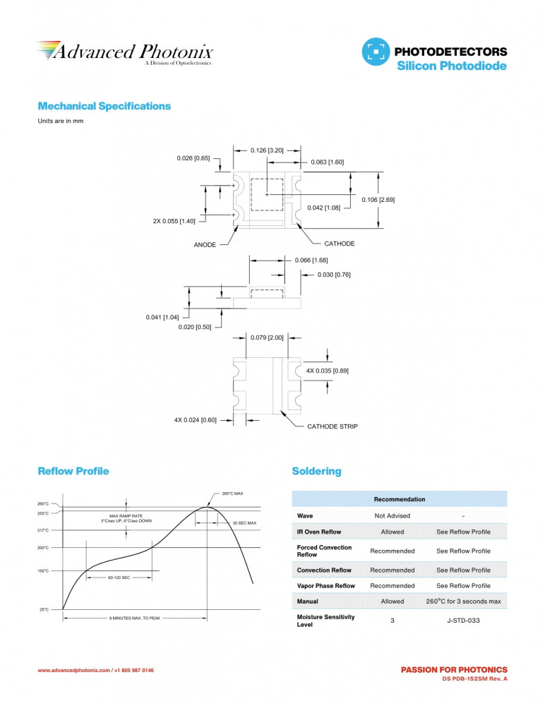 PDB-C152SM datasheet page 3
