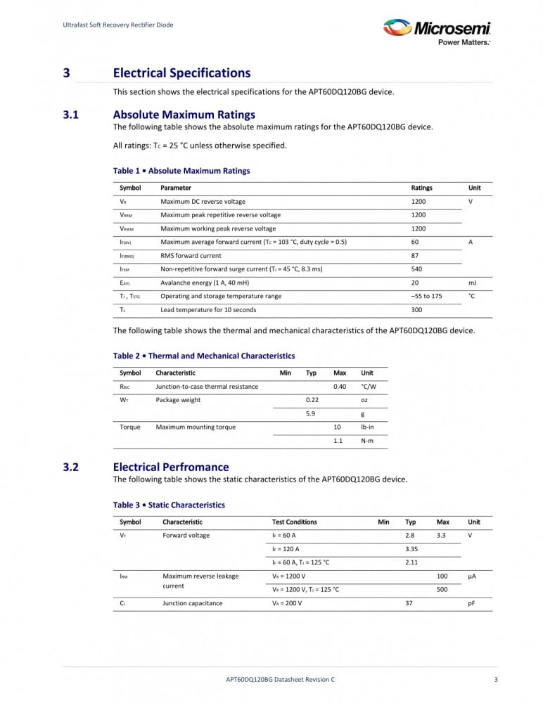 APT60DQ120BG datasheet page 5