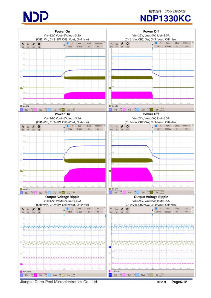 NDP1330KC datasheet page 6