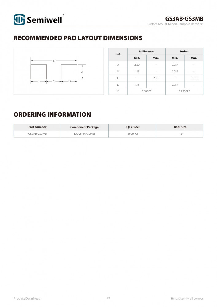 GS3AB datasheet page 5