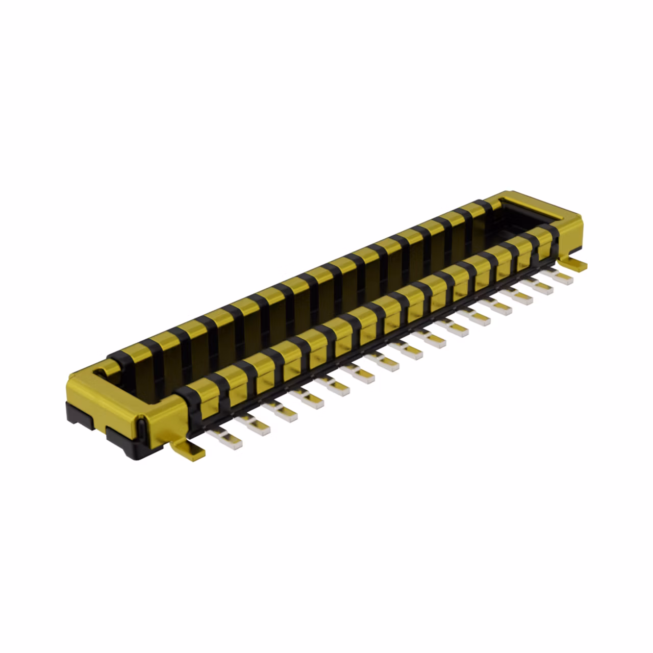 SlimStack Board-to-Board Plug, 0.35mm Pitch, SSB RP Series, 0.60 or 0.70mm Mated Height, 2.00mm Mated Width, 30 Circuits, Armor Nail, 0.15mm  Fitting Nail Width for sale
