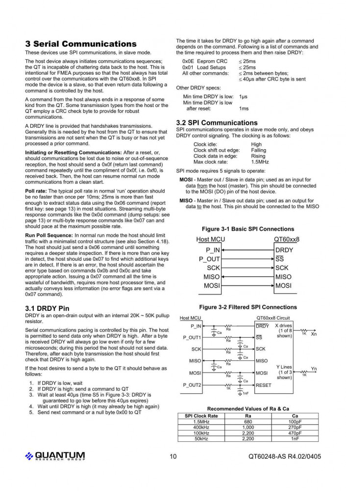 QT60168-ASG technical document page 10