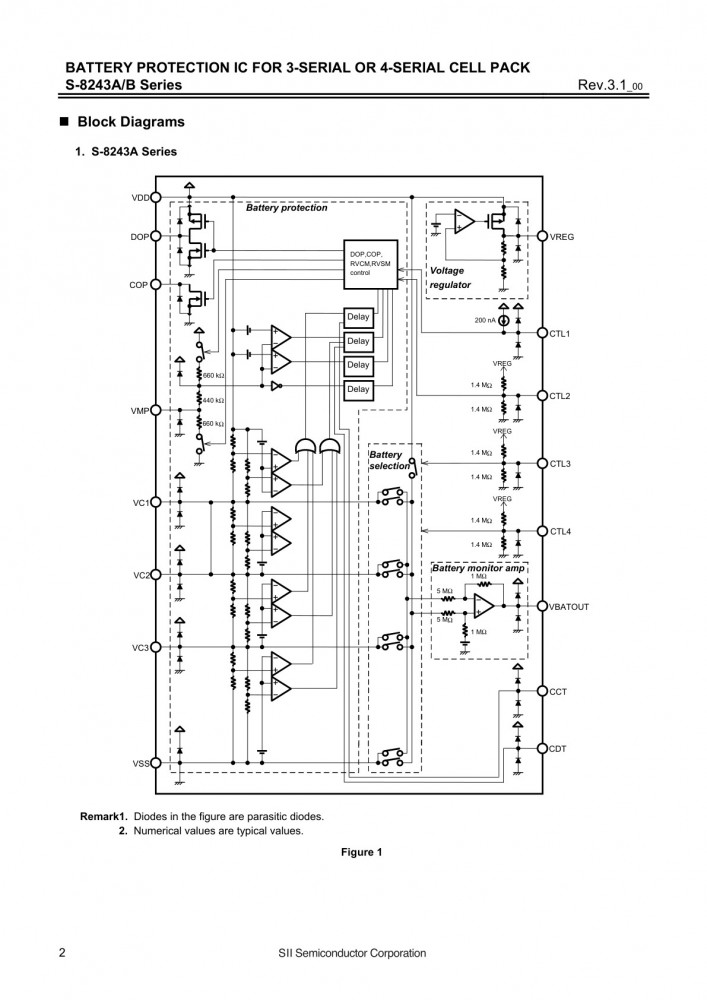 S-8243BAFFT-TB-G datasheet page 2