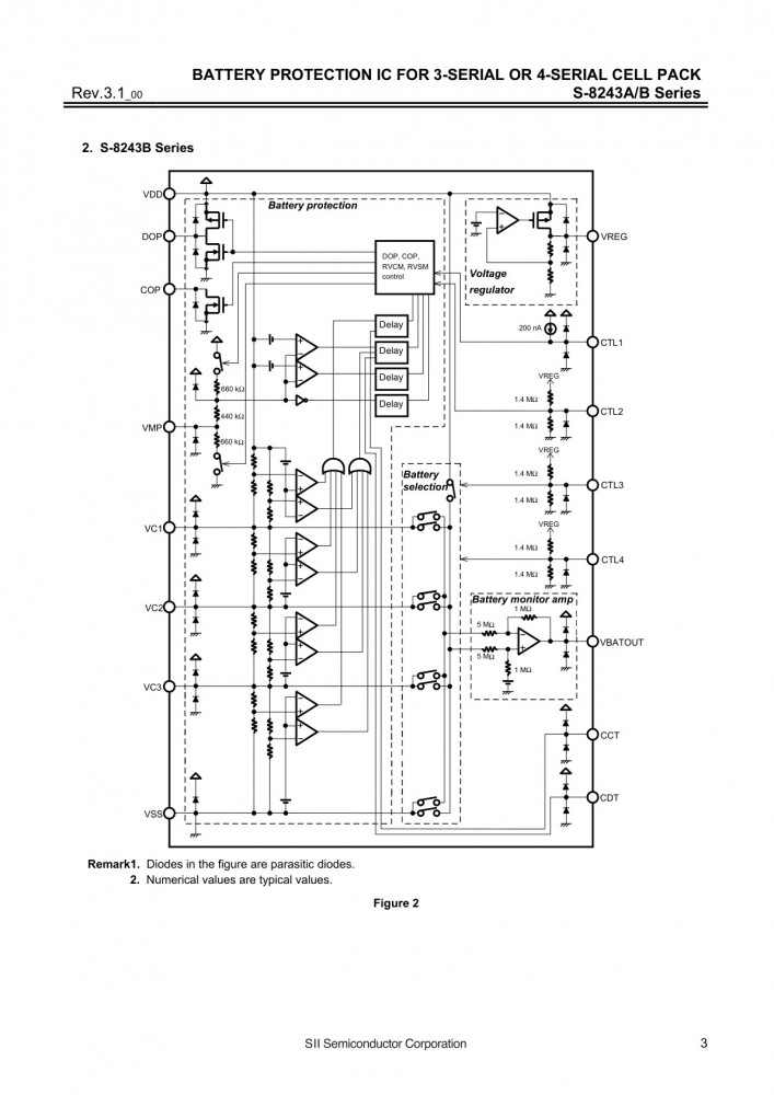 S-8243BAFFT-TB-G datasheet page 3