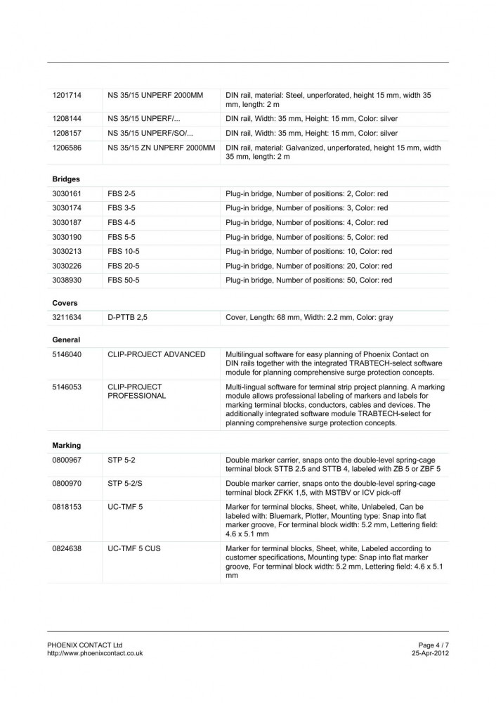 PTTB 2,5-PE technical document page 4