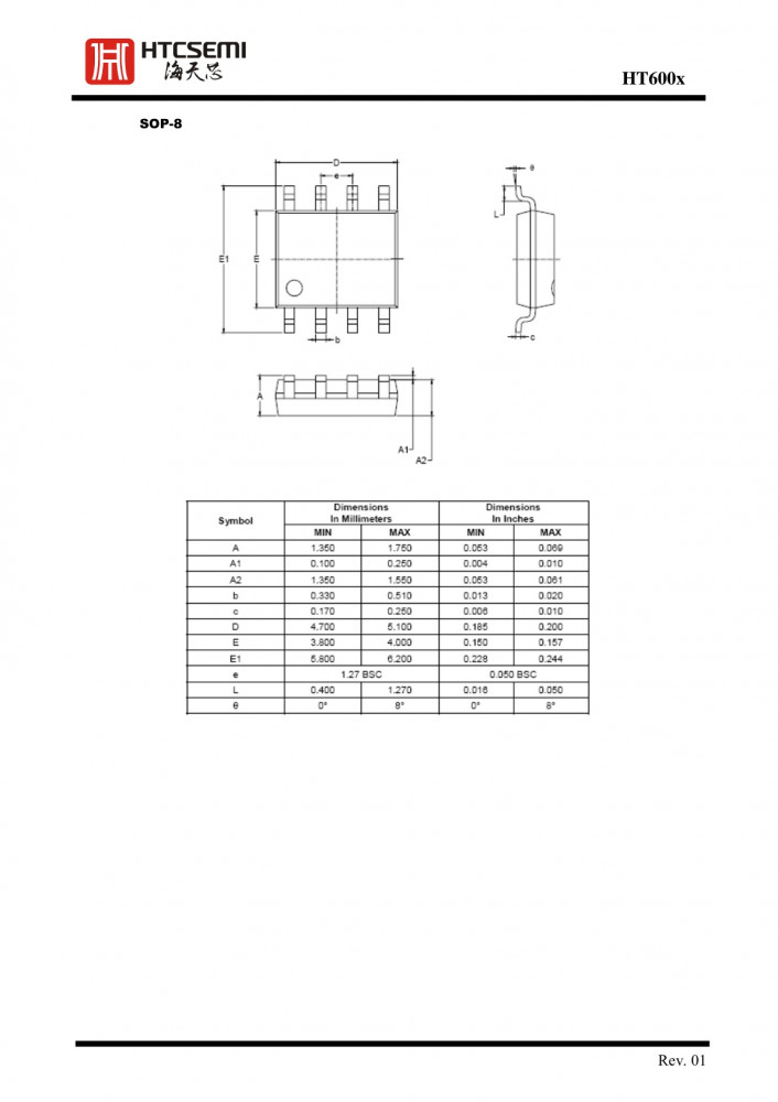 HT6004 datasheet page 10