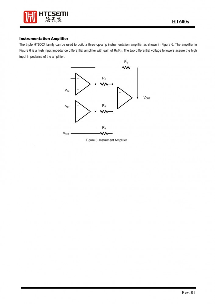HT6004 datasheet page 8